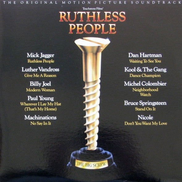 Various – Ruthless People (The Original Motion Picture Soundtrack ...
